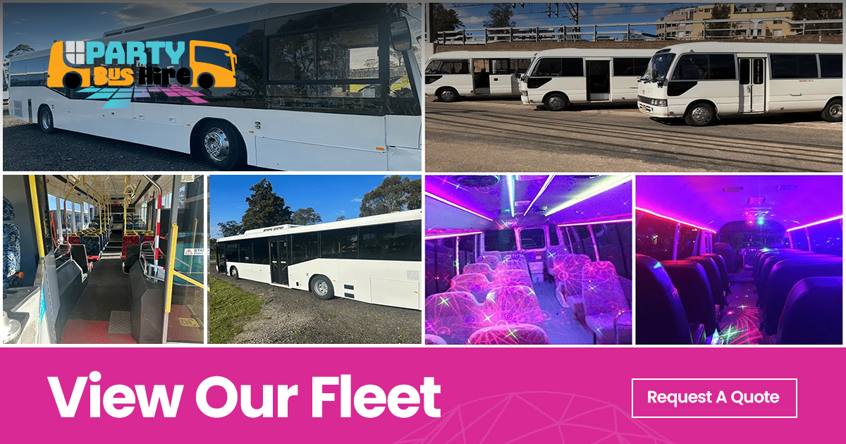 Our Various Party Bus Fleet | Party Bus Hire